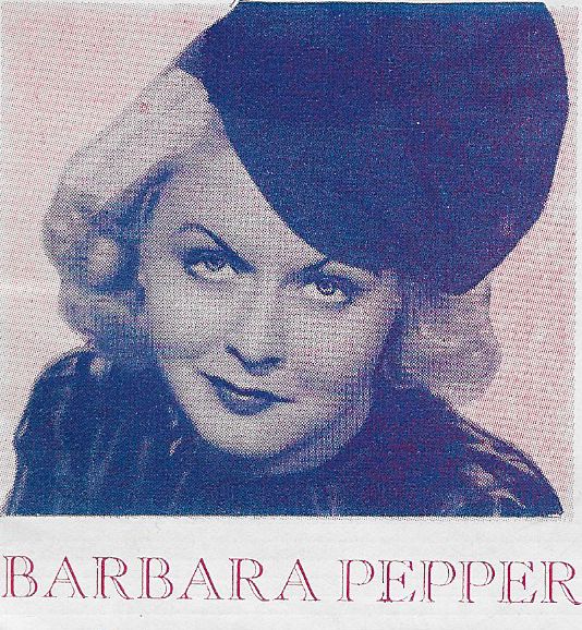 Barbara Pepper - CineCinéfilos